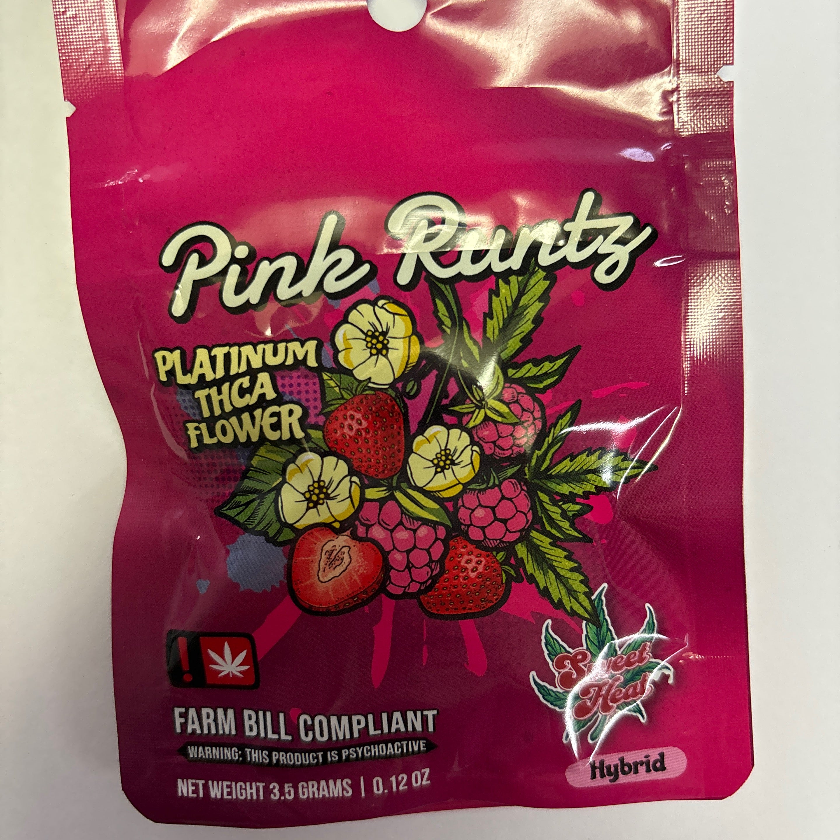 Pink Runtz Platinum THCA Flower (Hybrid) | Relief Buddies